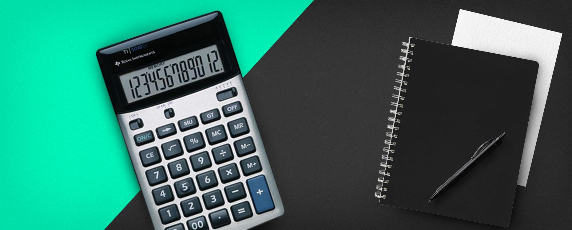 Desk Calculators - Calculators & Education - Our Products